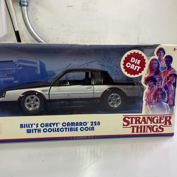 Toys | Jada Stranger Things 1979 Chevy Camaro Z28 124 Scale Diecast ...